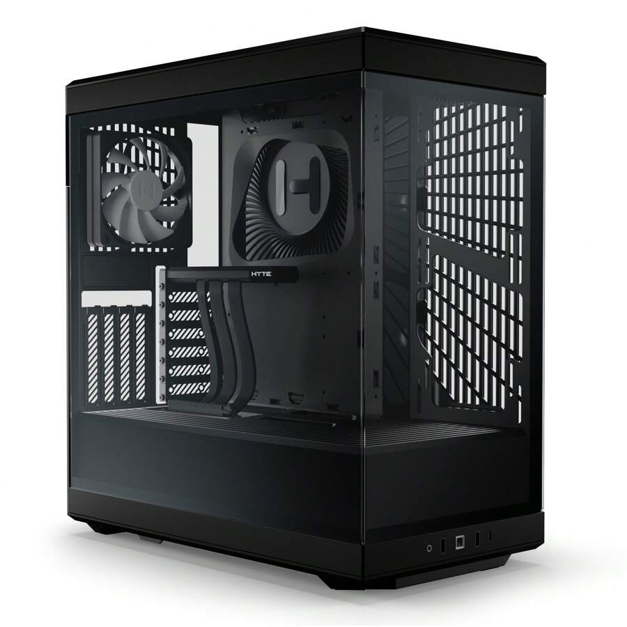 HYTE HYTE Y40 - Modern Aesthetic Panoramic Tempered Glass Mid-Tower ATX ...