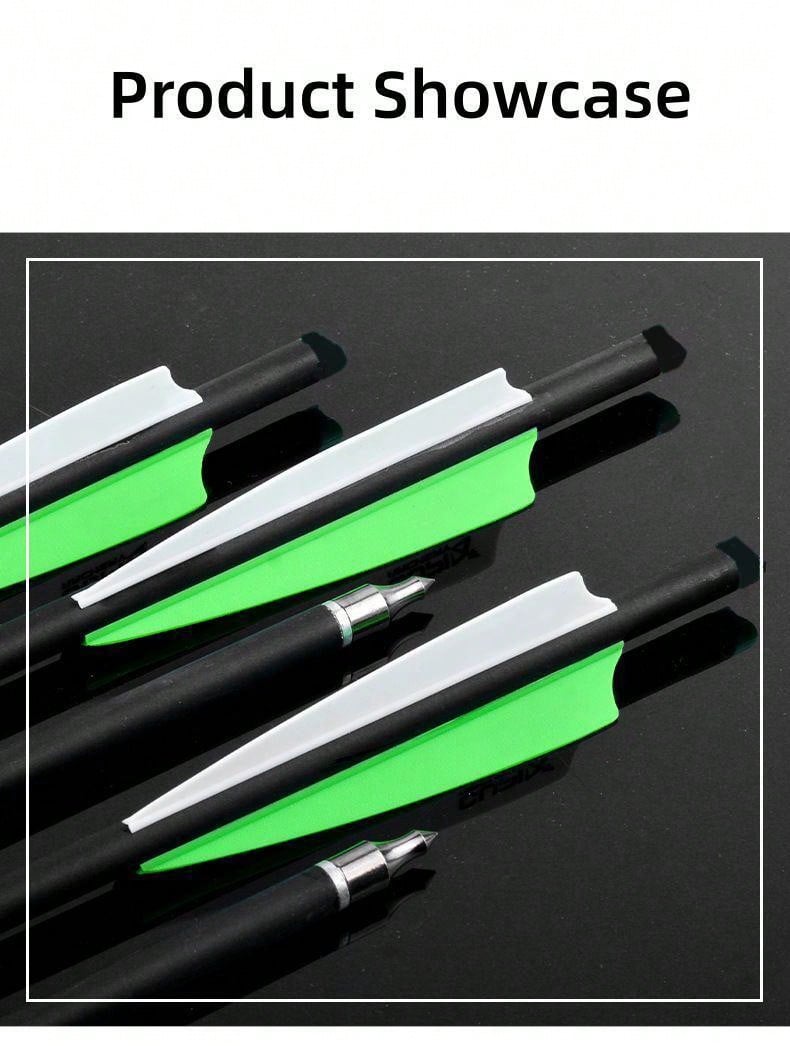 12 Hybrid Carbon Fibre Shield Feather Crossbow Arrow Crossbow Arrow ...