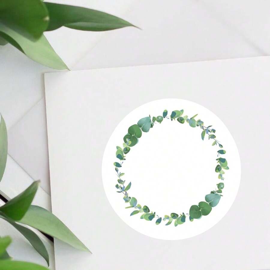 180 Pieces Floral Garland 5cm Ex-Large Write-On Stickers DIY Stickers ...