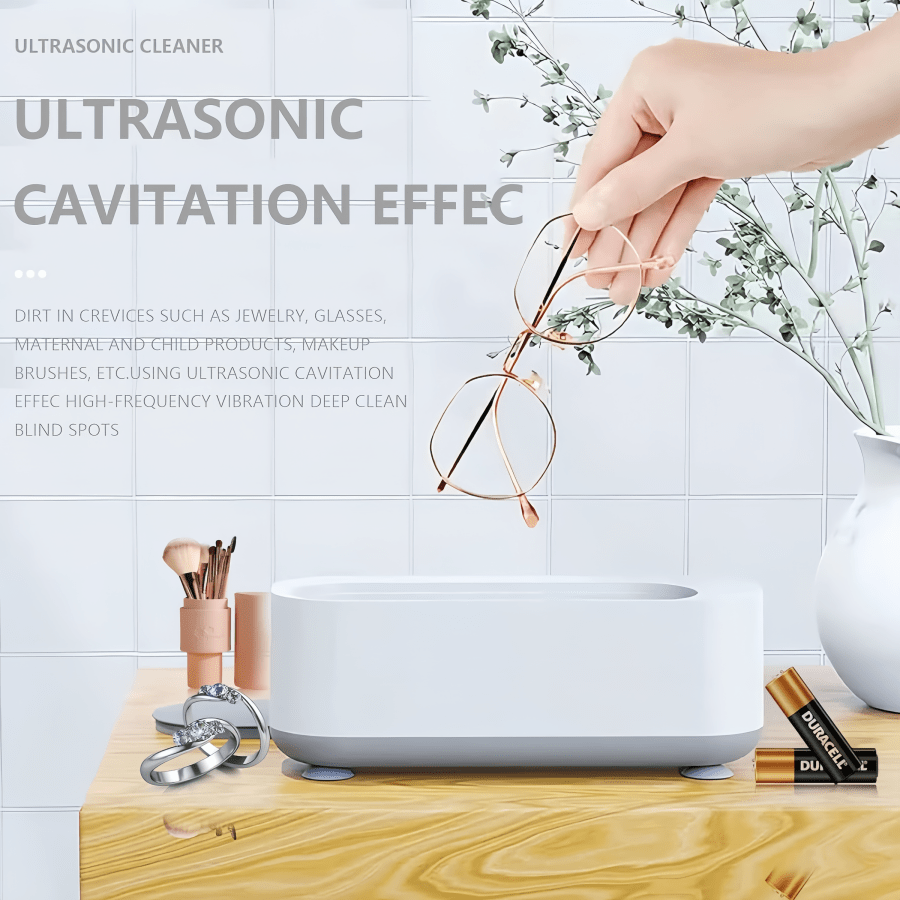 1pc Ultrasonic Jewelry Cleaner, Multifunctional Portable Professional ...