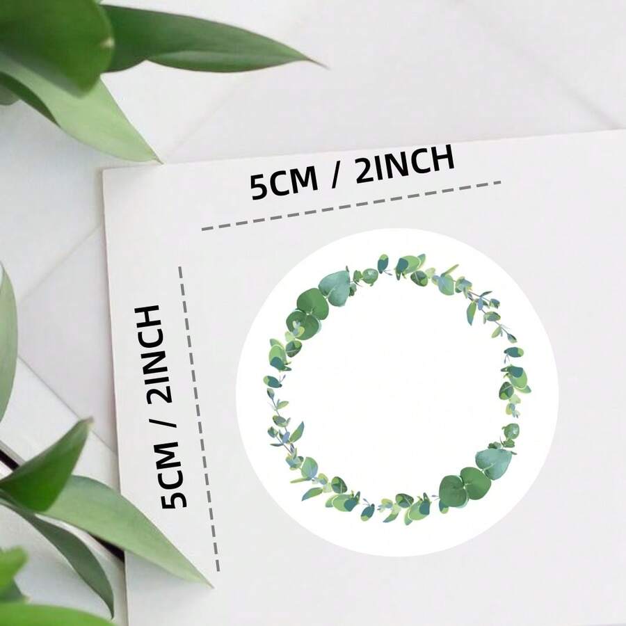 180 Pieces Floral Garland 5cm Ex-Large Write-On Stickers DIY Stickers ...