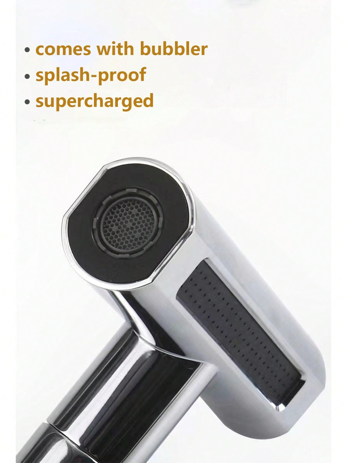 Kitchen Faucet Universal Extension Anti-Splash Device 4-Gear Waterfall ...