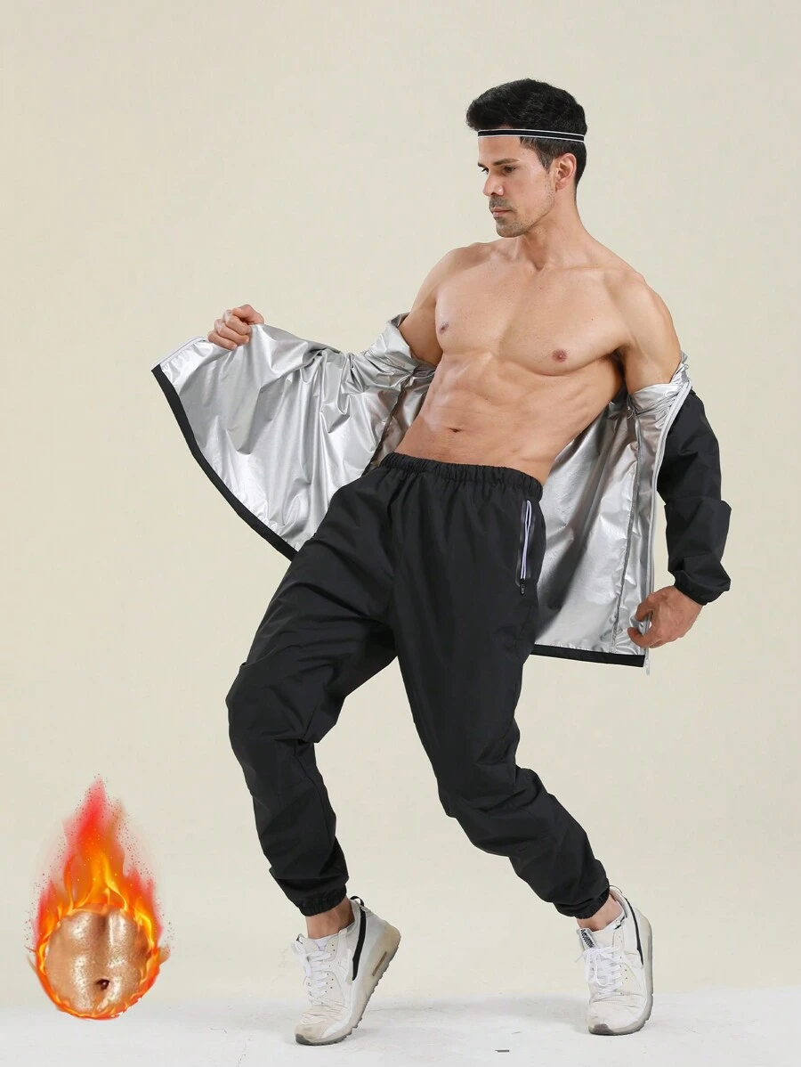 Men's Exercise Suit With Professional Jump Rope, Running Clothes And ...