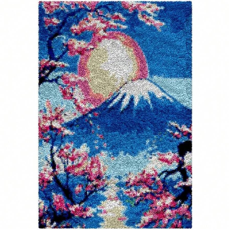 Rug Making Latch Hooking Kit | Mountain Sunrise | SHEIN USA