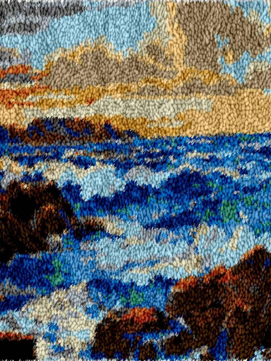 Rug Making Latch Hooking Kit | Ocean | SHEIN USA