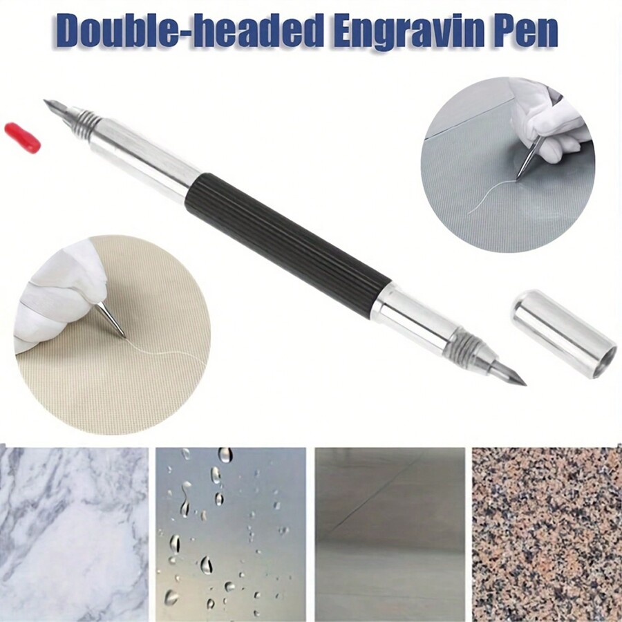Diamond Tip Glass Cutter, Tungsten Carbide Scriber Pen For Engraving ...