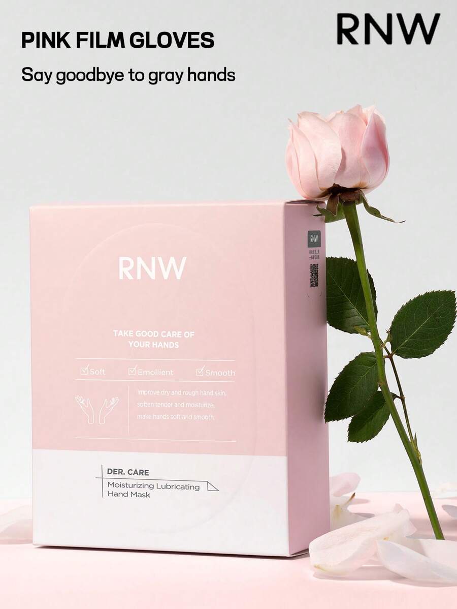 RNW 30กรัม*10ชิ้น ถุงมือบำรุงมือ, หน้ากากซ่อมแซมและฟื้นฟูผิวมือ, 2% นิโคติน้ามิด + วิตามินซี ...