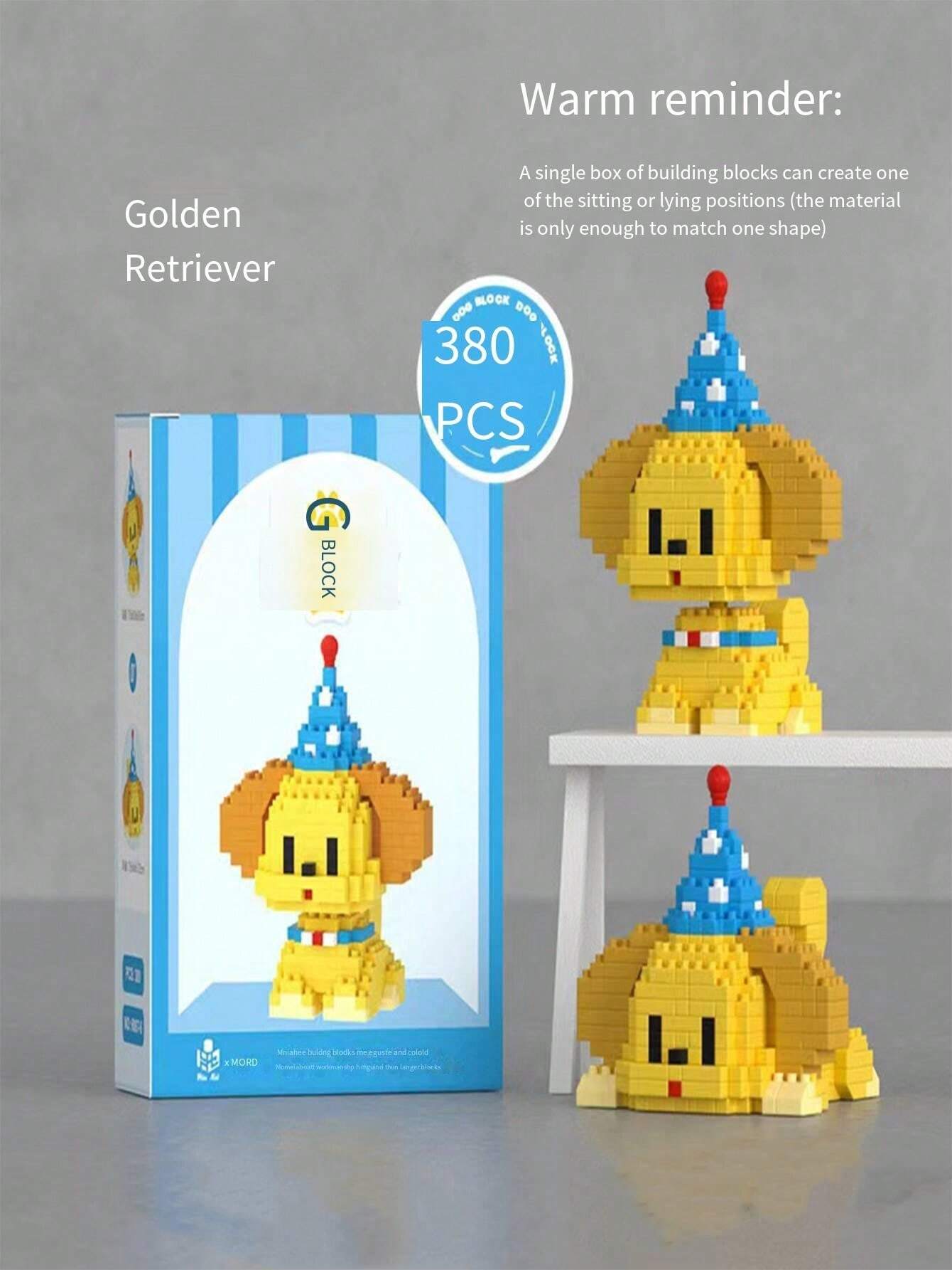 Adult Assembly Block Toys Micro-Particle Building Blocks Series: Little ...