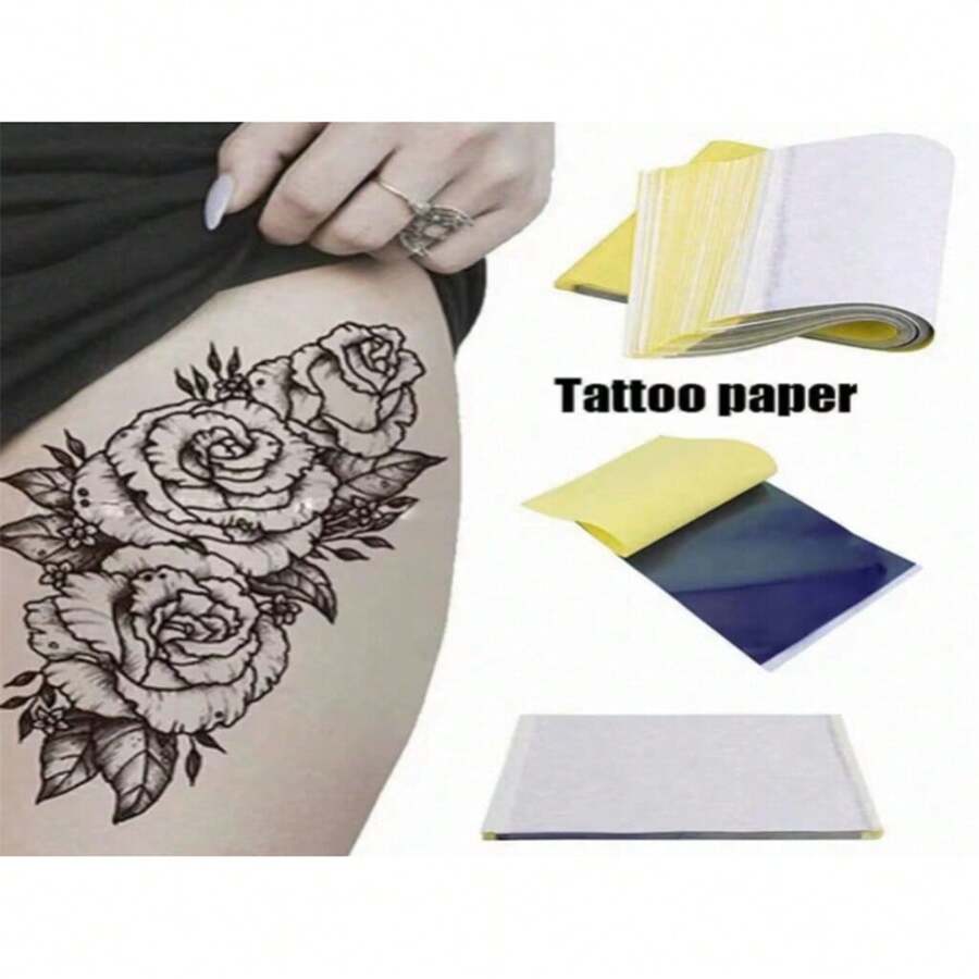 Professional 4-In-1 Tattoo Transfer Paper, Thermal Copy Paper, A4 ...