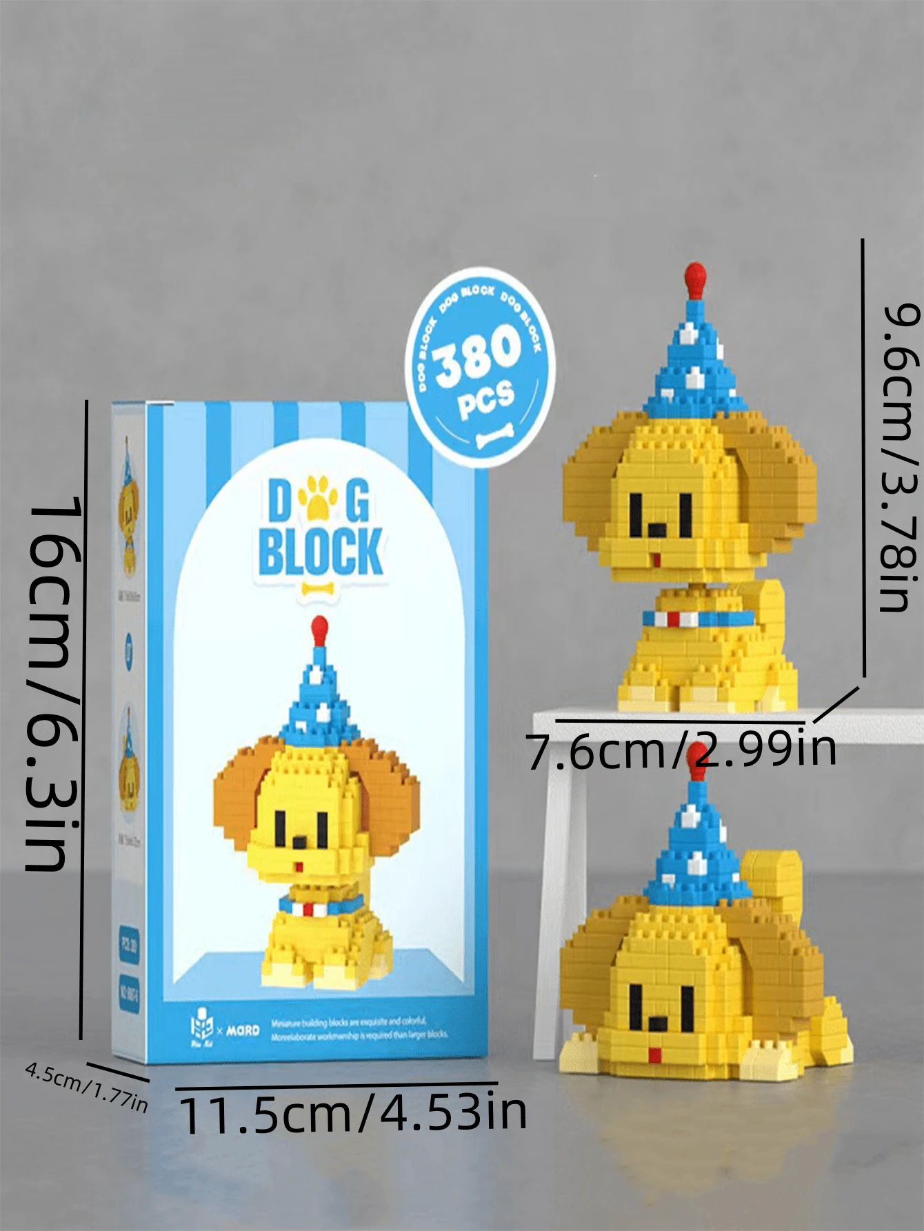 Adult Assembly Block Toys Micro-Particle Building Blocks Series: Little ...