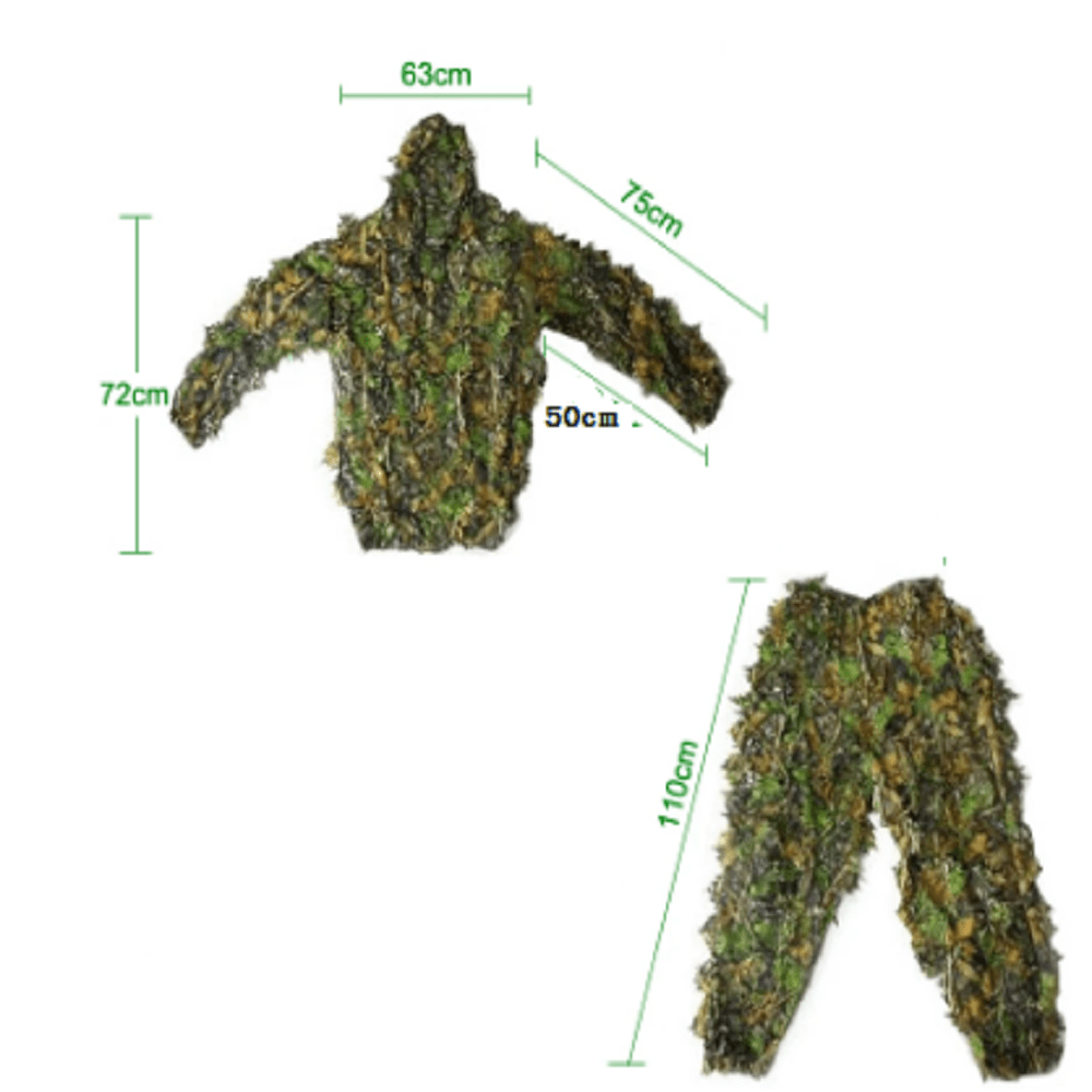 Keela Bird Watching Clothing, Leaf Camouflage Disguise Clothing | SHEIN