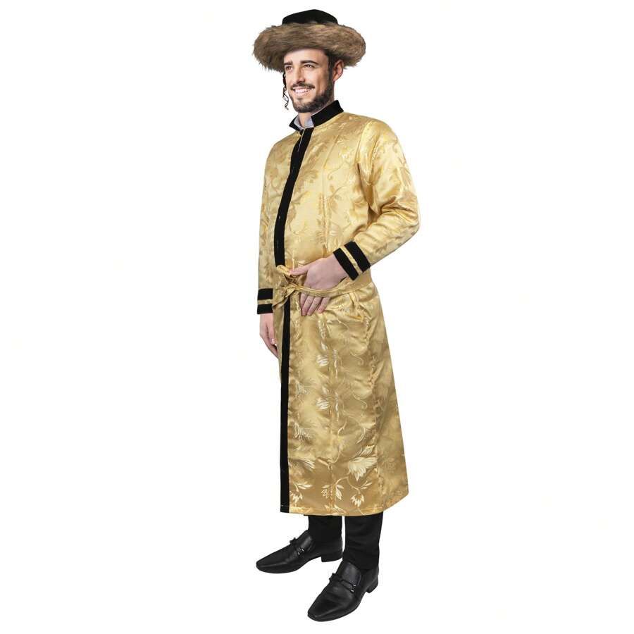 Gold Grand Rabbi Robe | SHEIN USA