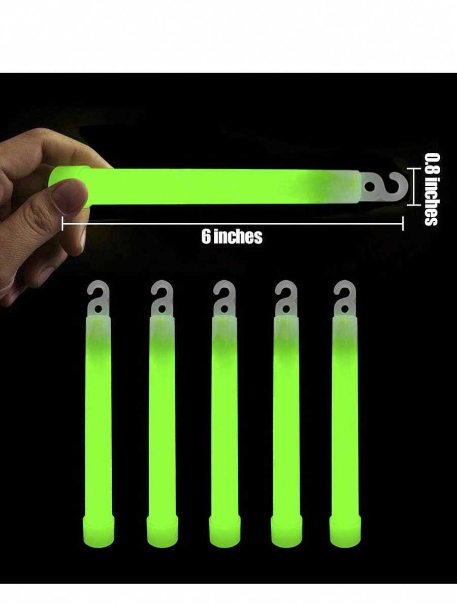 6 Inch Ultra Bright Green Emergency Glow Stick That Emits Light In The ...