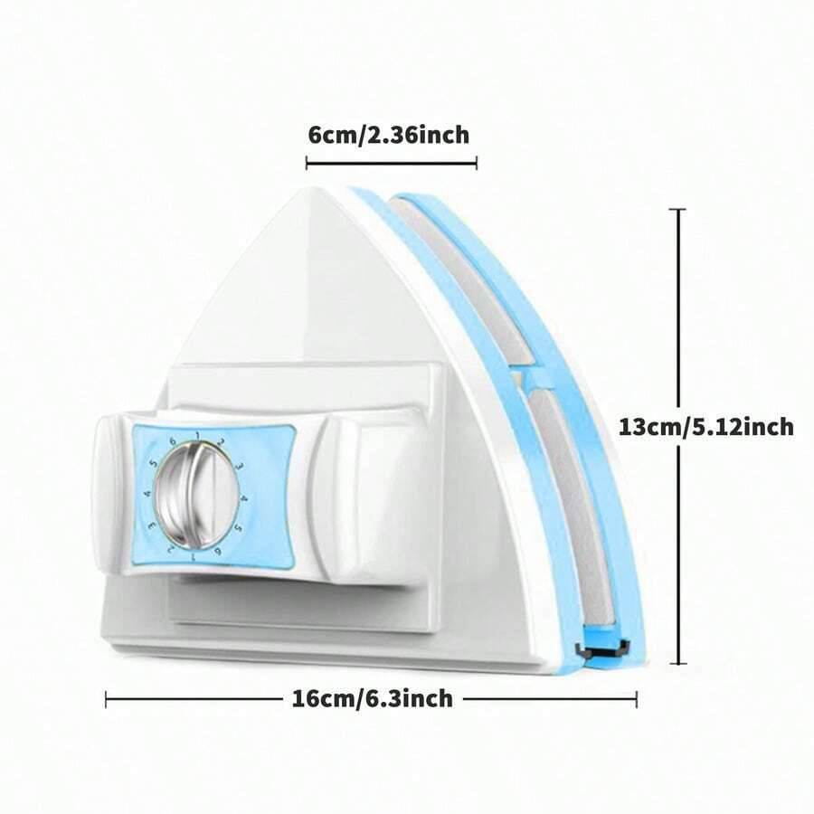 1pc, Magnetic Glass Wiper, Anti-Pinch Magnetic Window Cleaner, 6-Speed ...