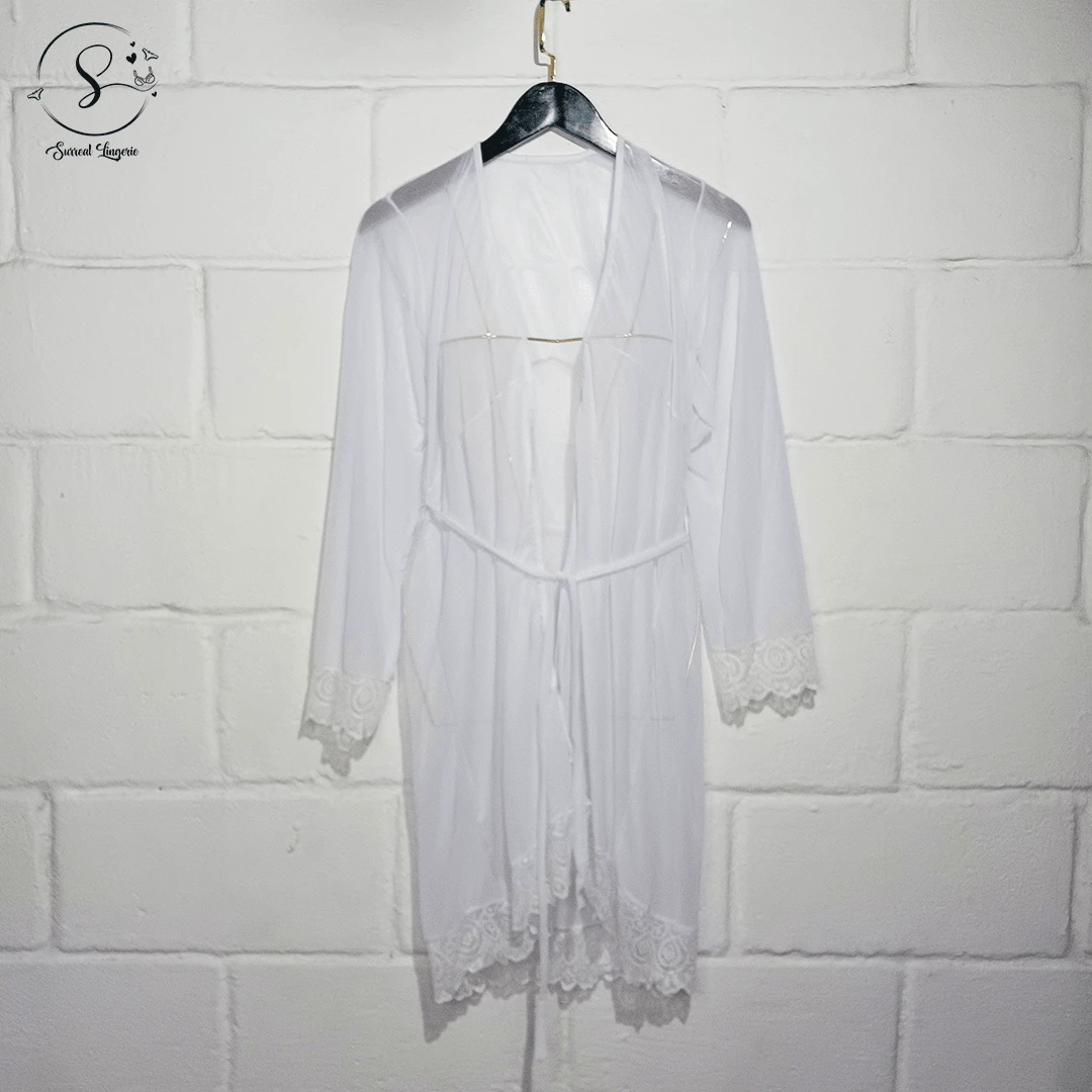 Hobby Feminino Tule Luxo Renda Robe Conforto Roupa Íntima Adulto ...