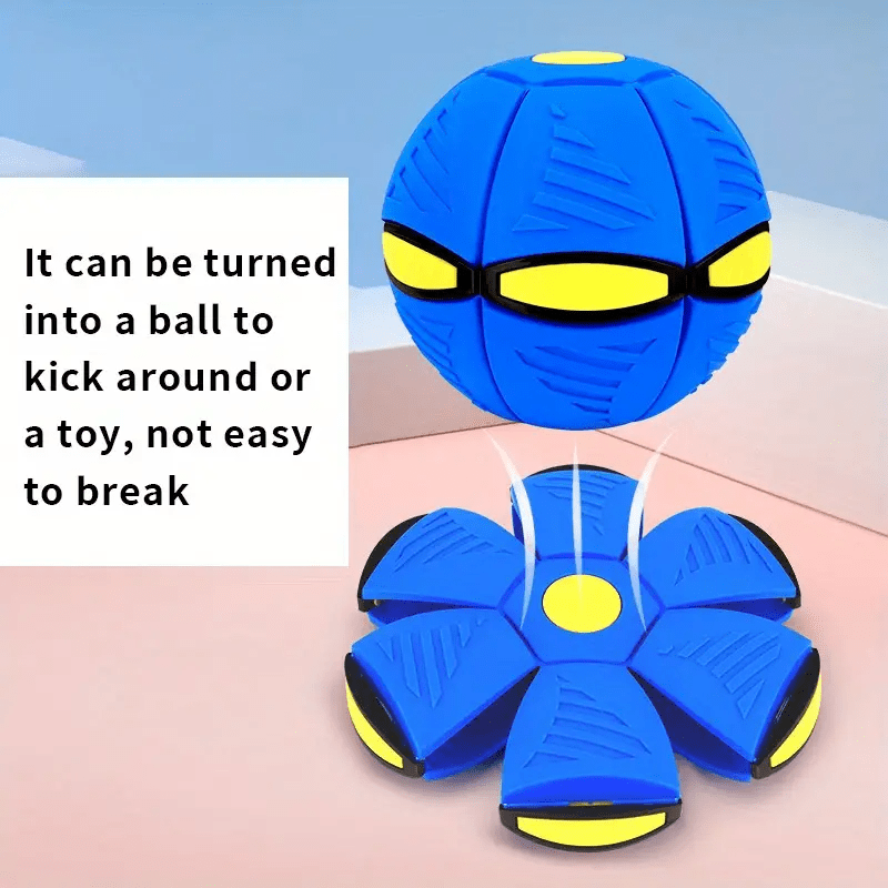 Bounce Ball, Elastic Step Ball Toy, UFO Transformation Ball, Inflatable ...