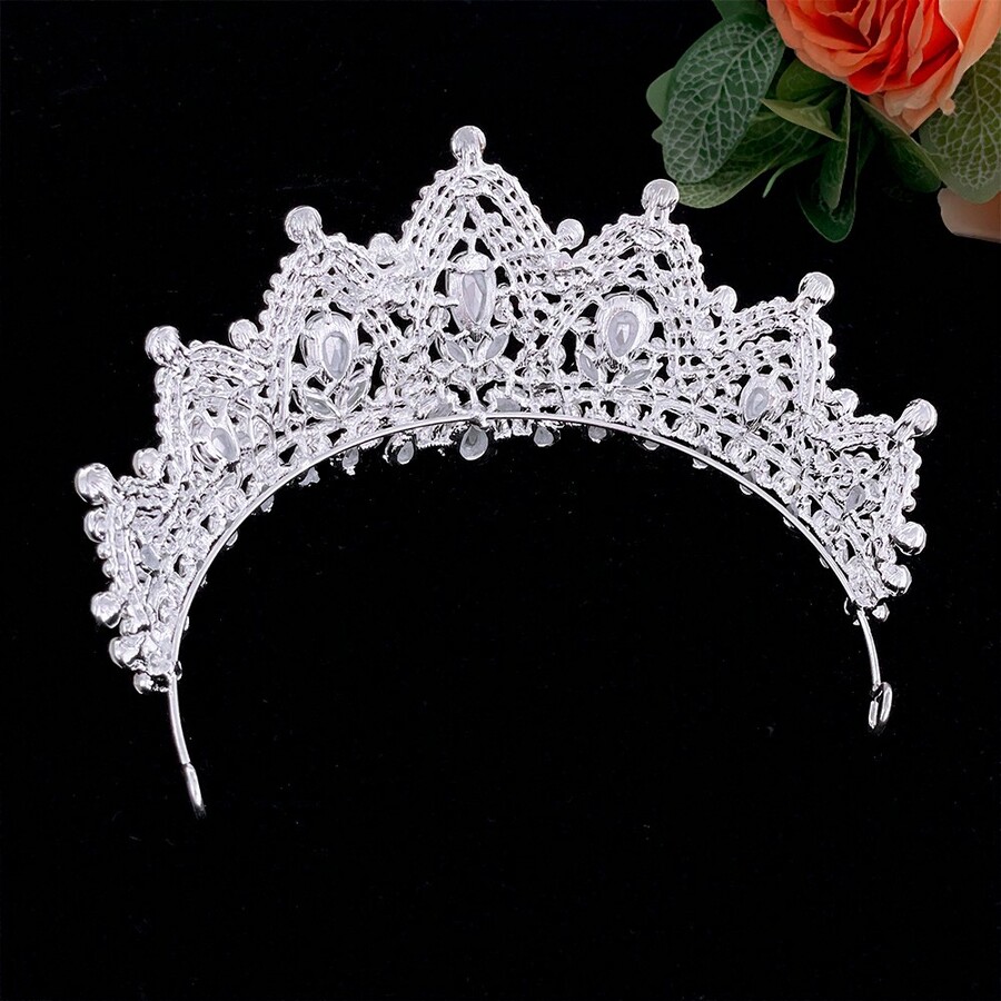 Bridal Crown Headpiece, Princess Tiara For Wedding, Quinceanera, Sweet ...