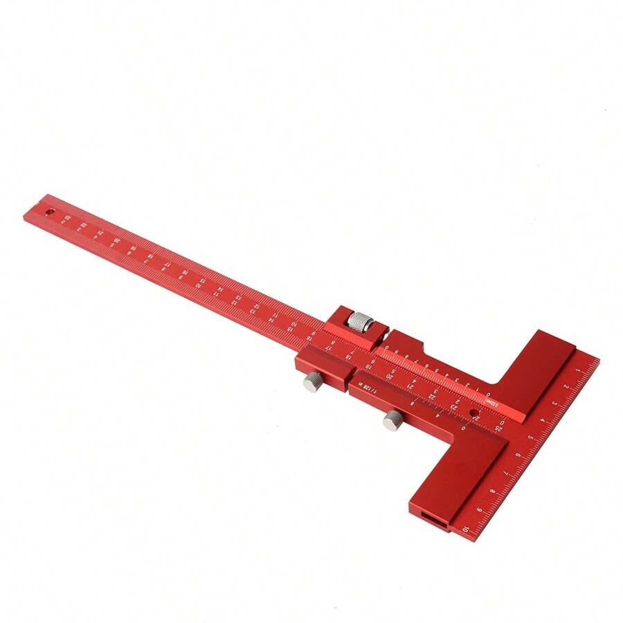 One Piece Red Precision Pocket Ruler T-Type Scribing Ruler | SHEIN USA