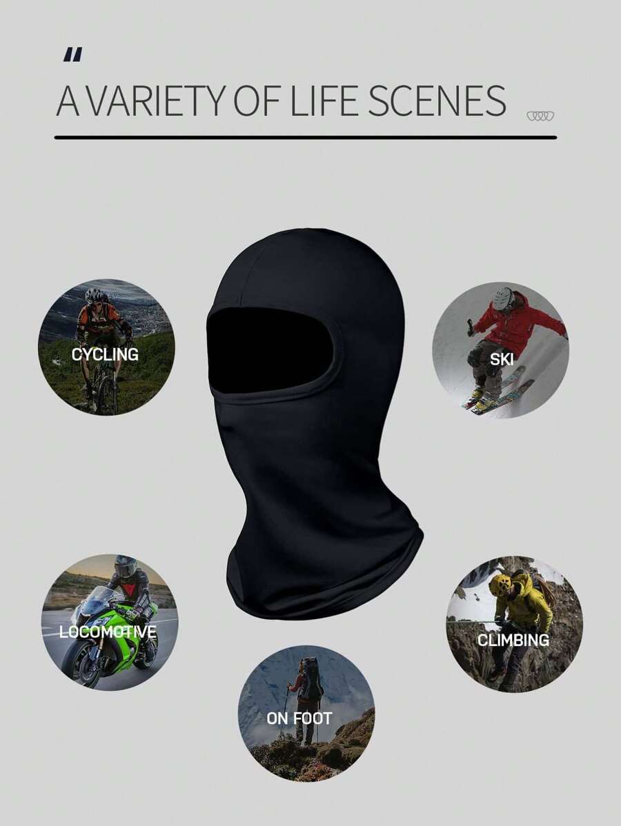 Ski Mask, Balaclava Face Mask For Men And Women – Skiing, Snowboarding ...