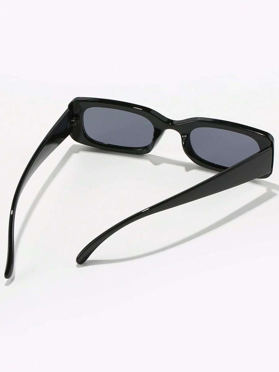 Vintage Small Rectangular Frame Sunglasses For Men, Fashionable Classic ...