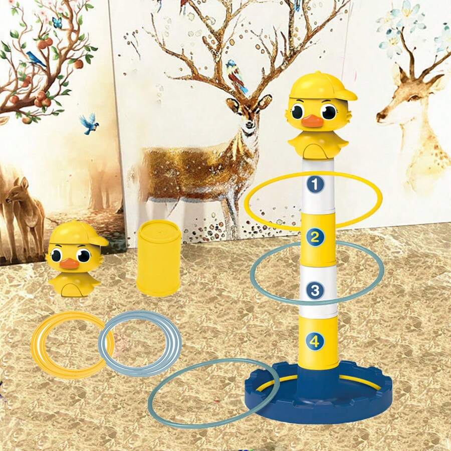 1 Pcs Indoor Outdoor Carnival Games,Plastic Ring Toss Combo Set Ring ...