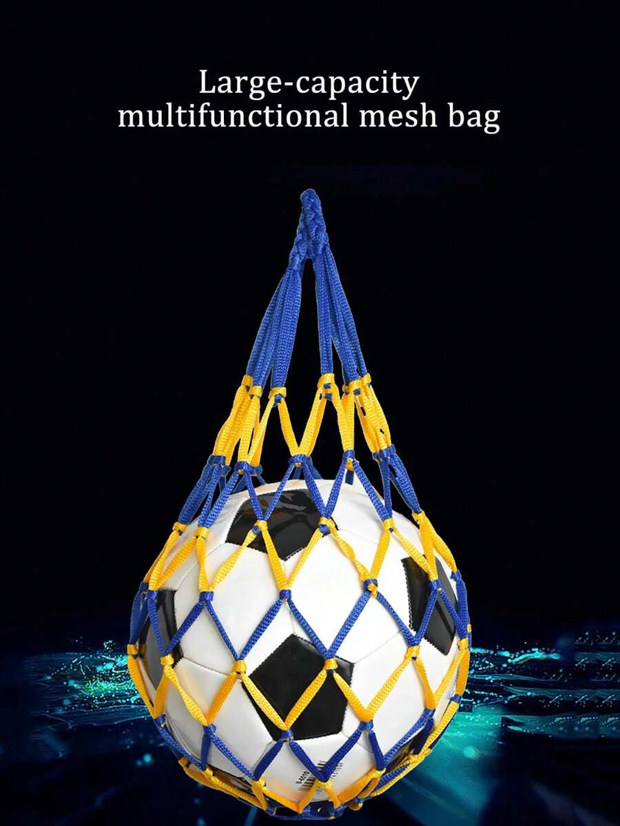 Pro Basketball Nylon Net Bag Multi-Use Sport Ball Portable Mesh Storage ...