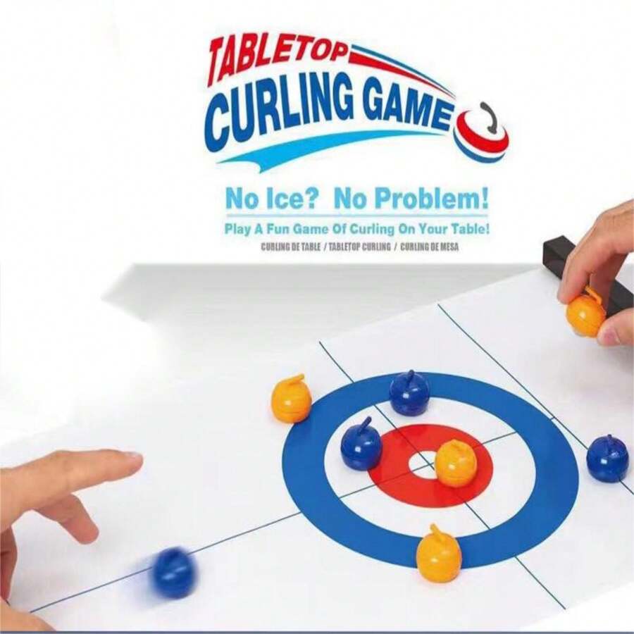 Jeu De Curling De Table - Jeu De Sport De Loisir Intérieur Pour Joueurs ...
