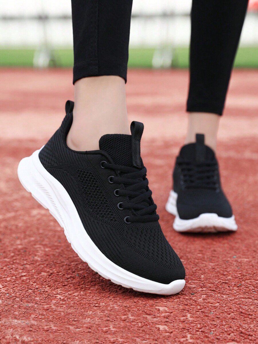 Teenage Girls' Athletic Shoes, Summer School Shoes For Girls, Black ...