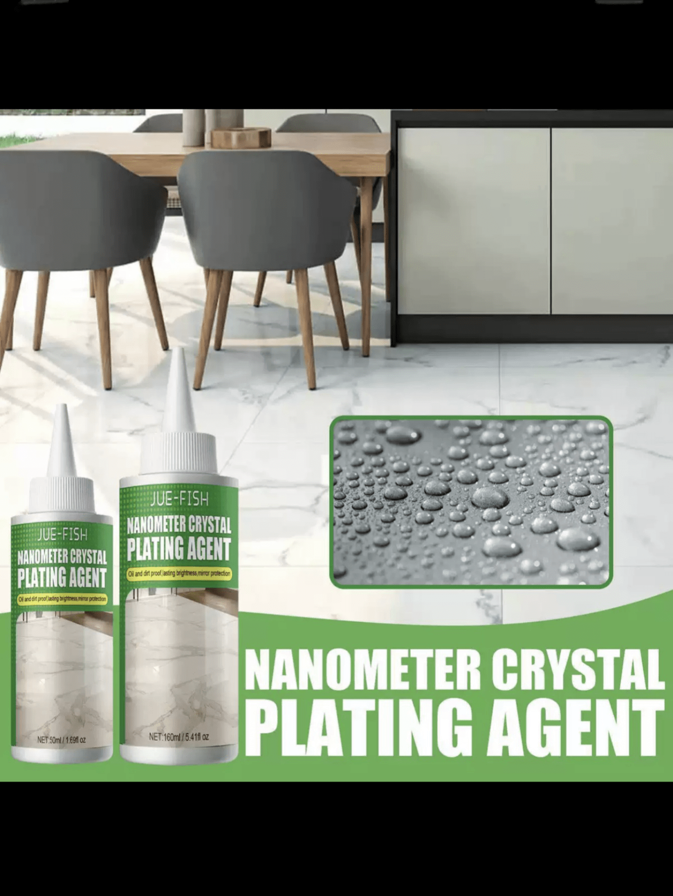 Jue-Fish Stone Crystallization Agent, Marble Polishing Nano ...