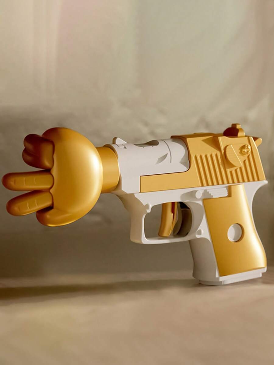 Rock Paper Scissors Toy Gun Board Game Set For Desktop, Stress Relief ...