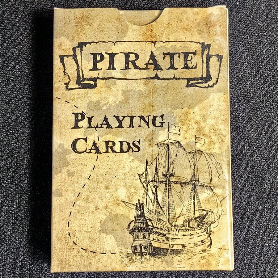 Retro Style Pirate Ship Playing Cards For Party, Gathering, Tabletop ...