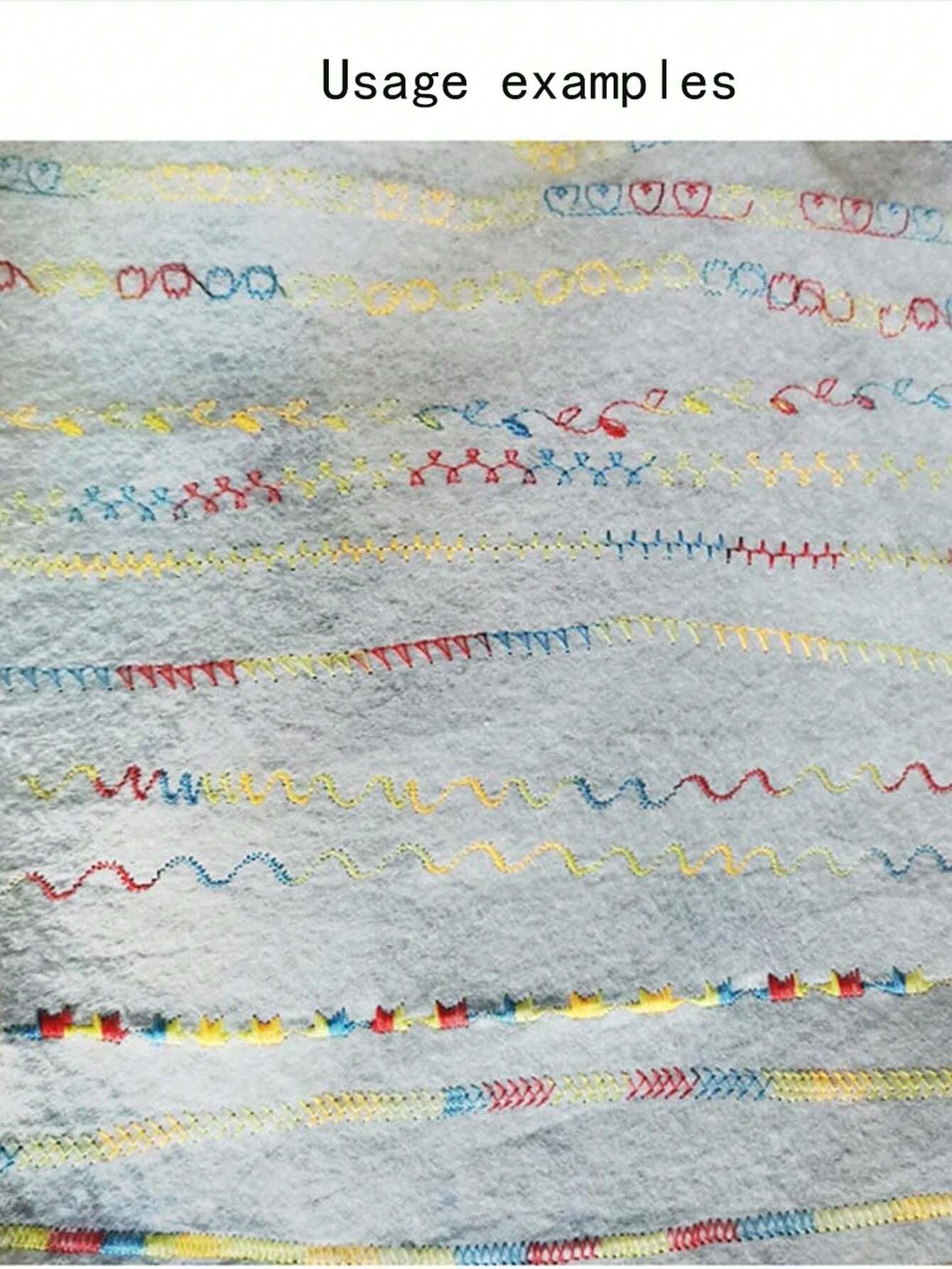 10 Pieces Rainbow Variegated Polyester Sewing Machine Thread All ...