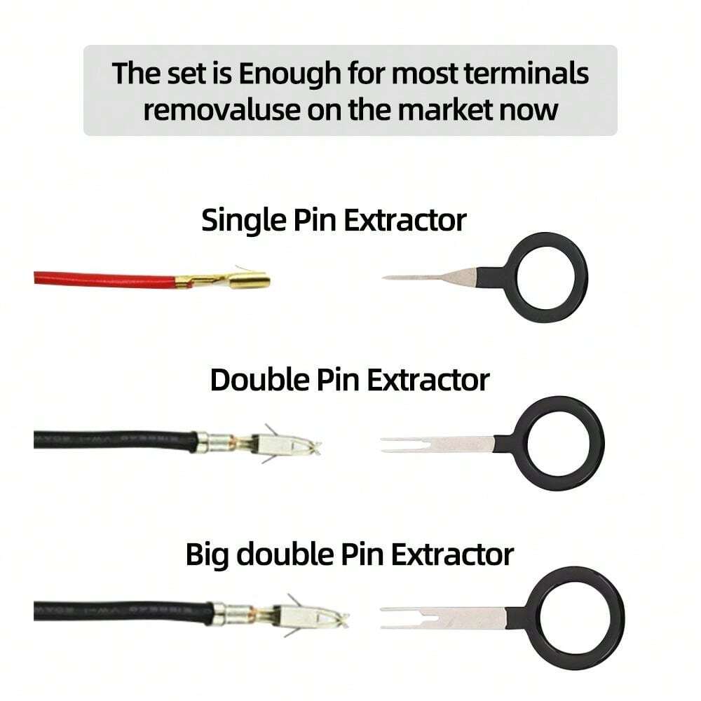 Car Terminal Removal Tool, Electrical Wiring Crimp Connector Pin ...
