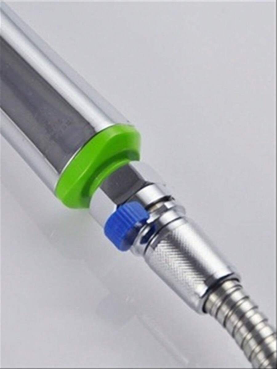 Blue Quick Shut-Off Valve With Internal And External Threads And Spray ...