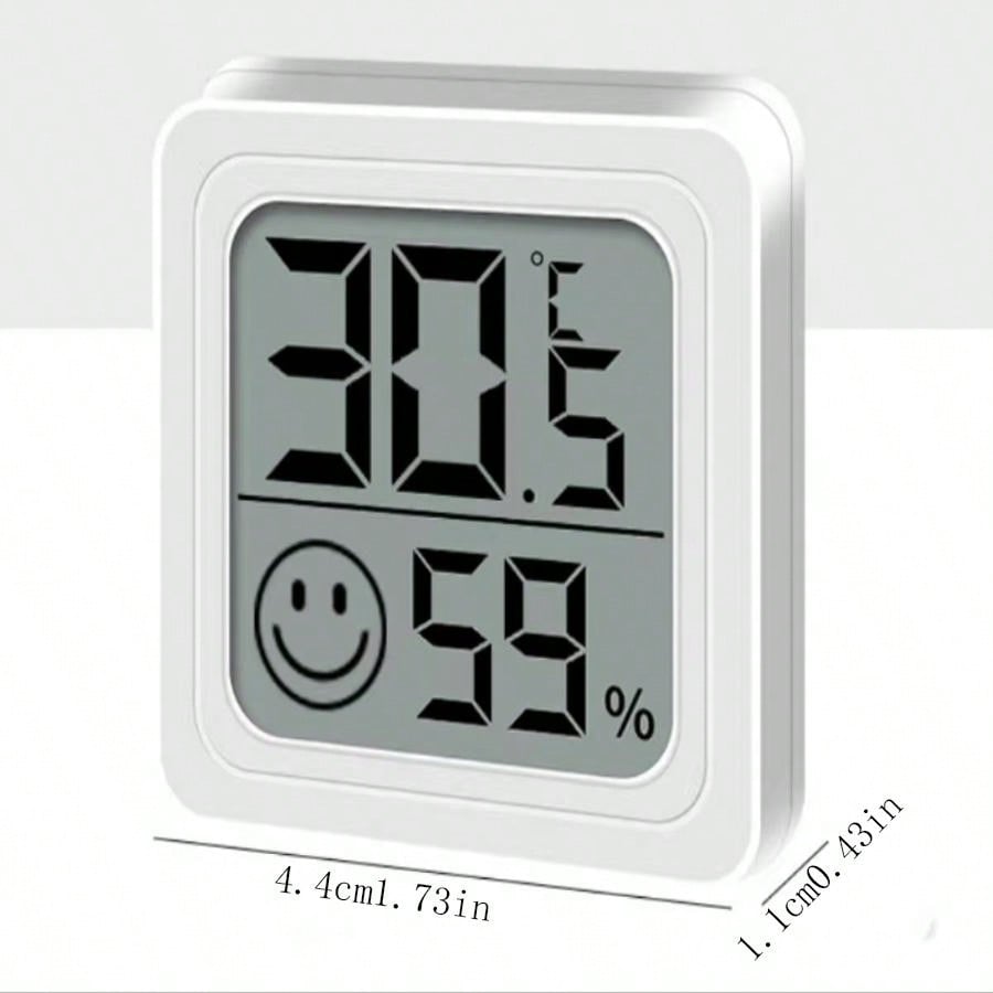 1pc Digital Electronic Thermometer Hygrometer With Simple & Fashionable ...