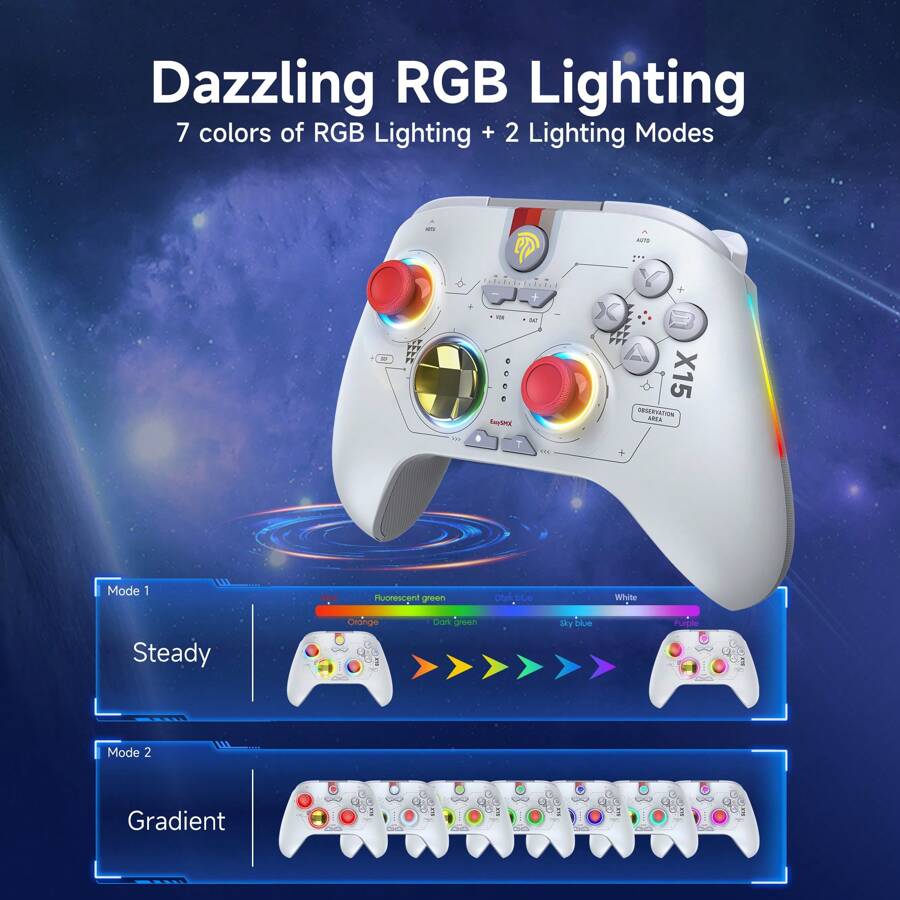 EasySMX X15 2.4G Wireless Gaming COntroller For PC , PS3 Gamepads With ...