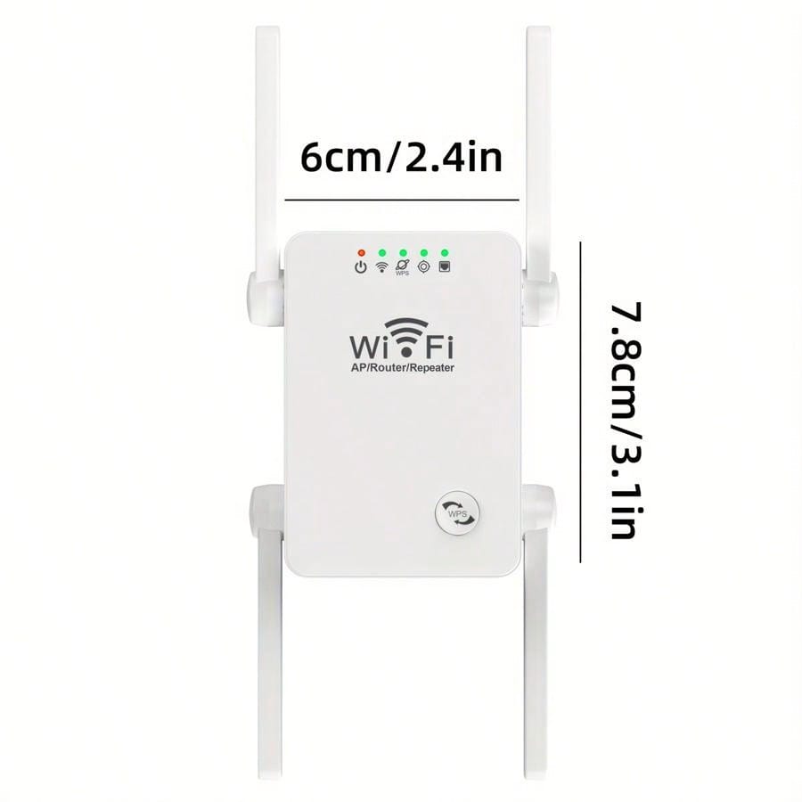 Wifi Extender Internet Signal Booster And Amplifier For 8500 Sq. Ft ...