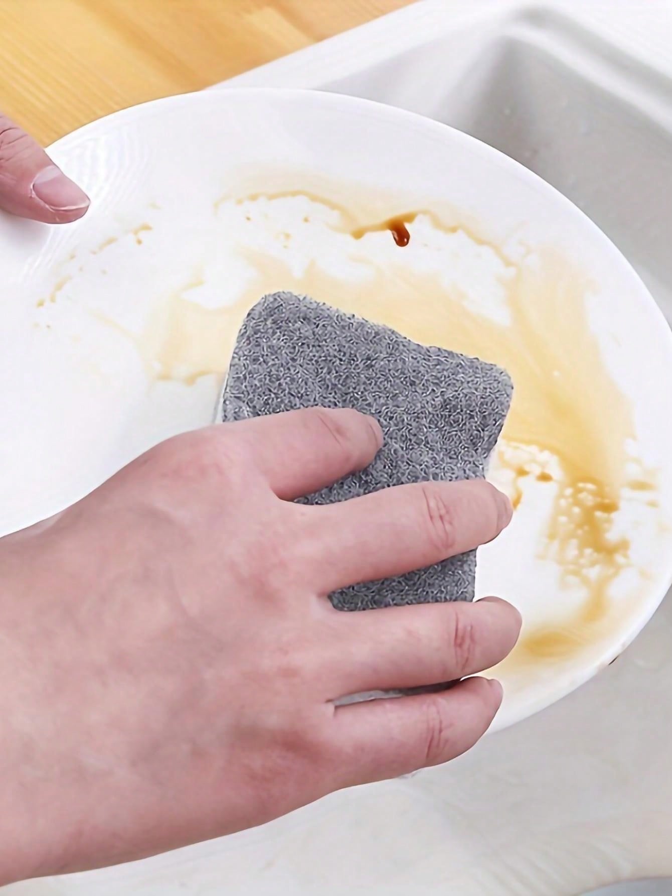 5-Piece Double-Sided Cleaning Sponge Kit - Perfect For Household ...