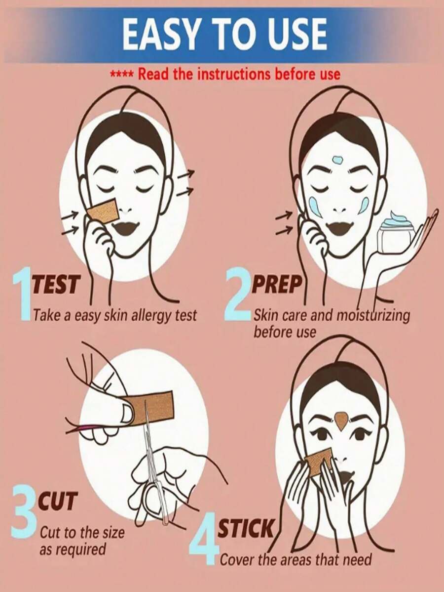 1 Roll Face Patch - Wrinkle Tape - Face Lift Tape - Multi-Functional ...