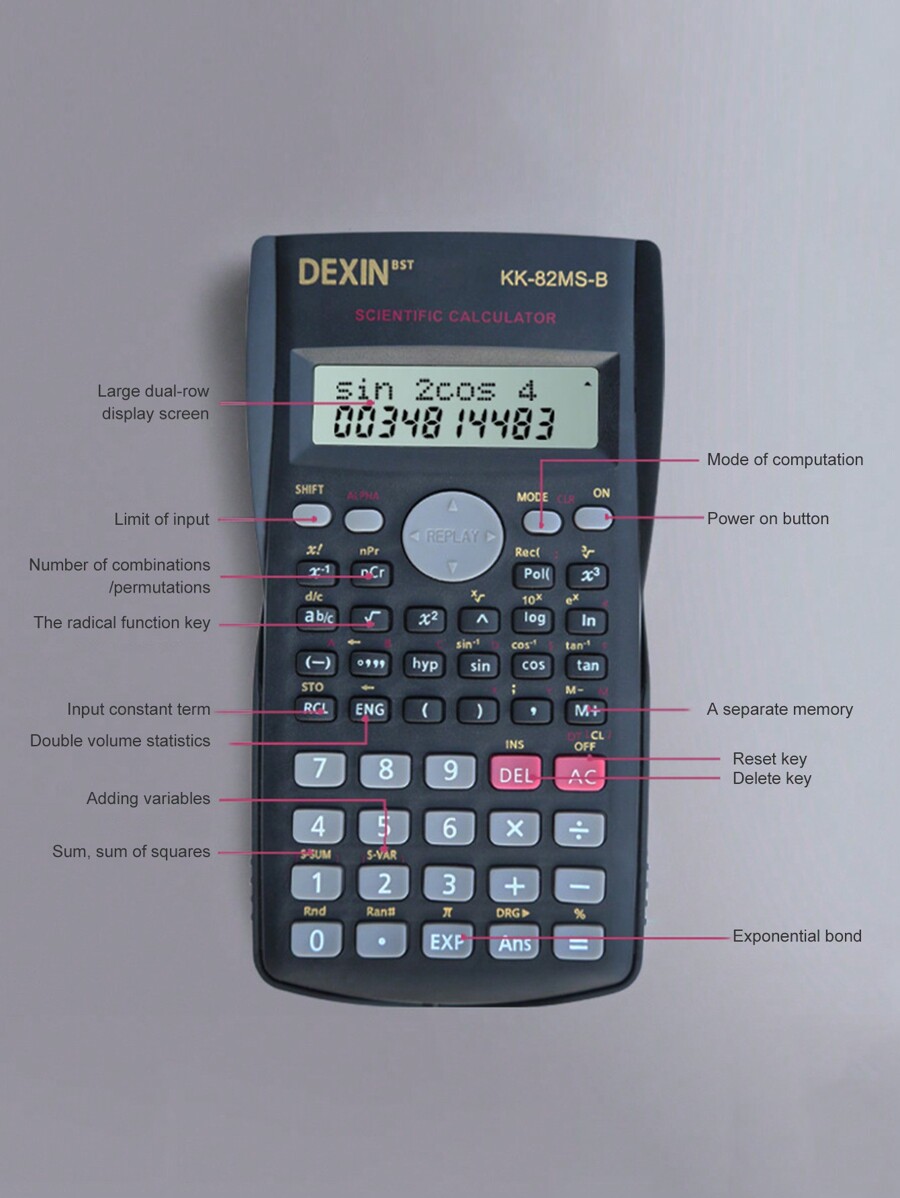 1pc Scientific Calculator, Multi-Functional Calculator With Functions ... 1pc Scientific Calculator, Multi-Functional Calculator With Functions ...