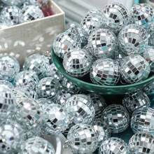 10 Peças Bolas De Discoteca Miniatura Ornamentos Bolas De Discoteca ...