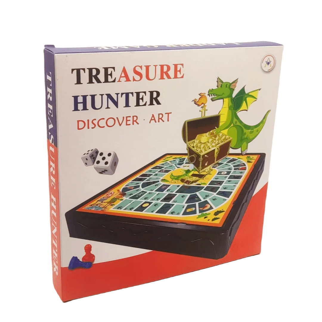 Treasure Hunter Discover Art Board Game Set, Family Travel Kit ...