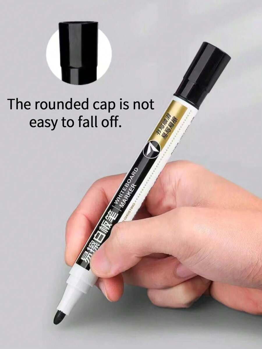 Red 10-Pack Whiteboard Markers With Chisel Tips, Large Ink Capacity ...