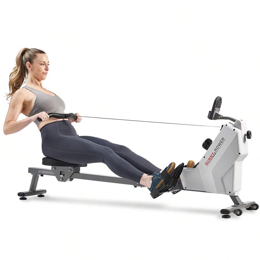 SMART Compact Magnetic Rowing Machine With Exclusive SunnyFit® App ...