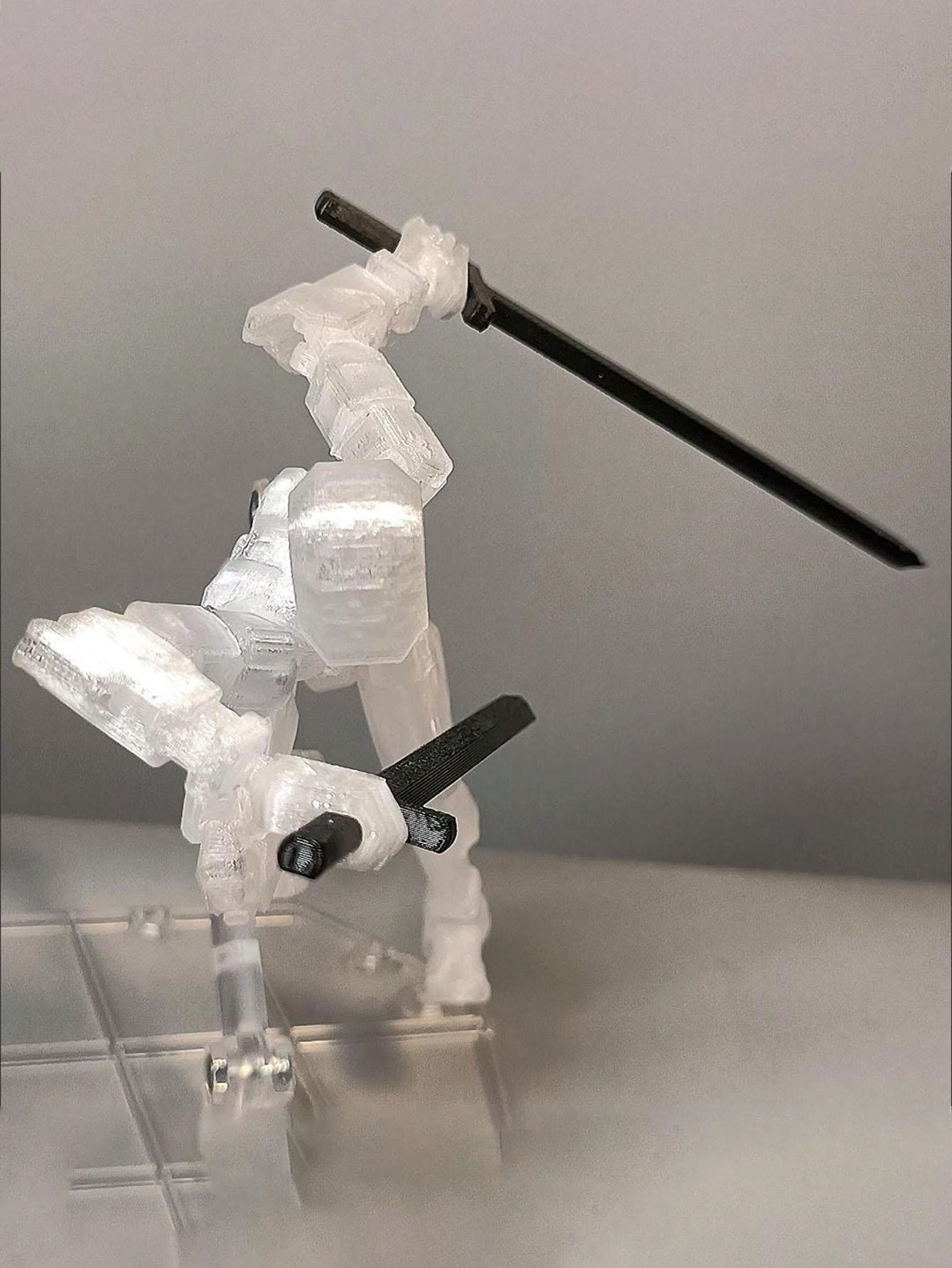 1set Fully Posable Mechanical Robot Action Figure Toy, Including ...