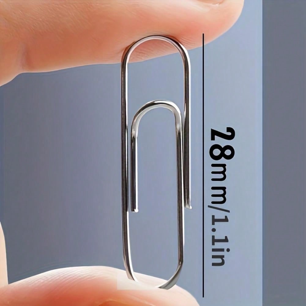 100 stuks 28mm Metallic VERGULD Zilver Duw Pinnen & Binder clips Sets ...