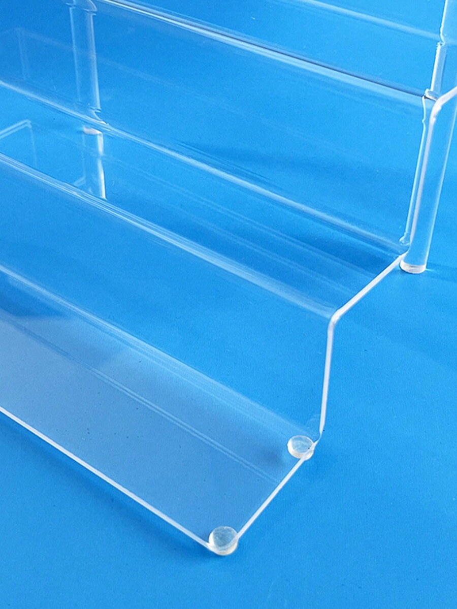 1pc Multi-Level Acrylic Step Shelf For Displaying Figures, Models ...