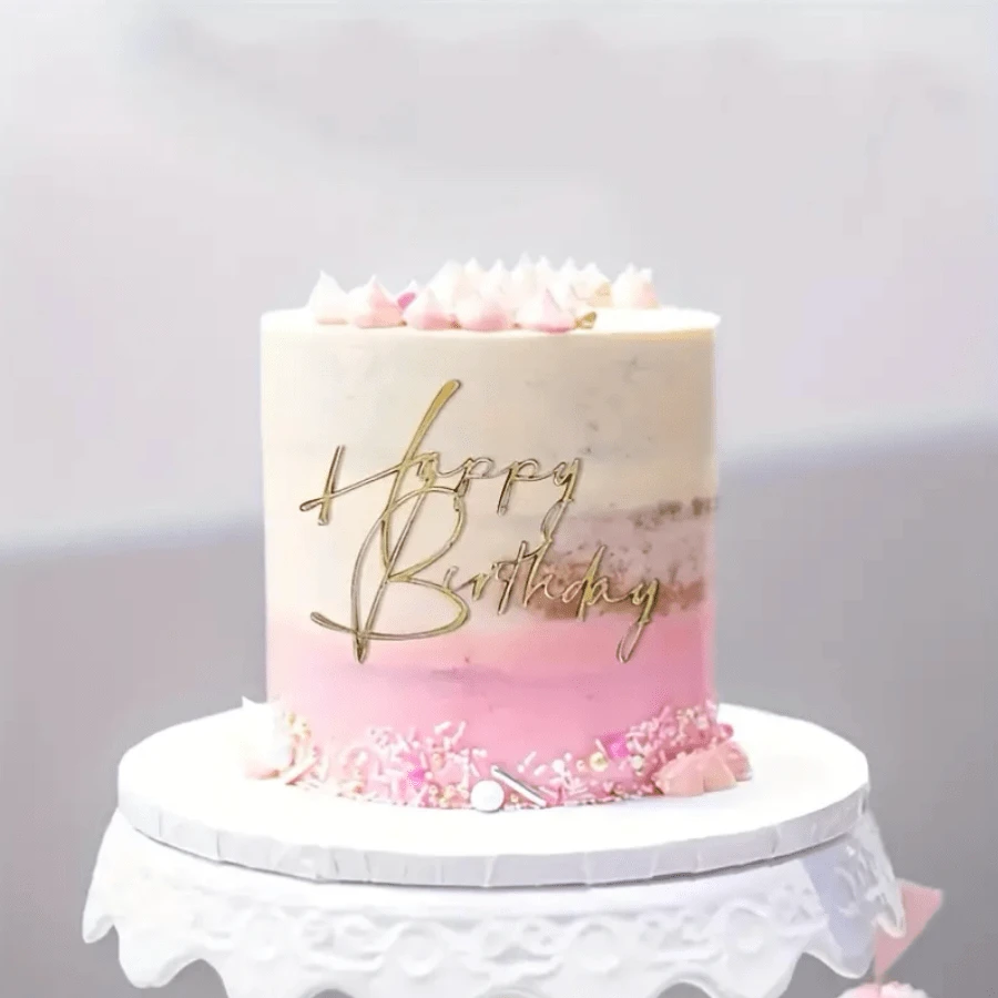 1pc, Happy Birthday Cake Topper Cake Decoration Perfect For Decorating ...
