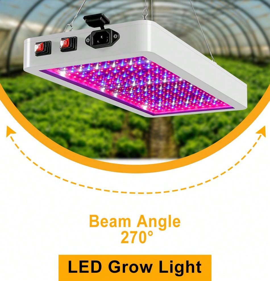 Full Spectrum LED Grow Light Plant Bulbs Hydroponic Lamp 30W Greenhouse ...