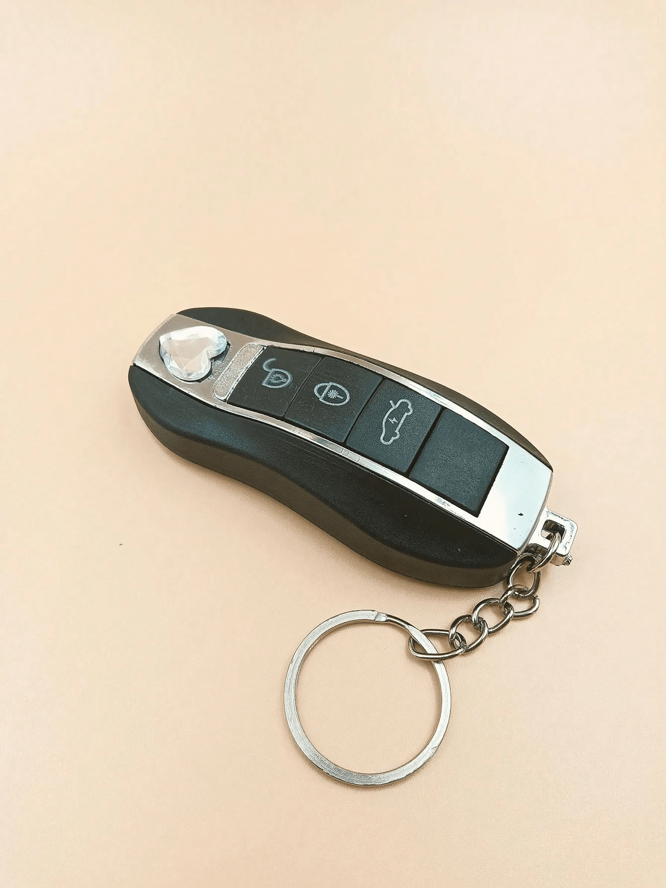1pc Prank Electric Shock Racing Car Key, Joke Tricky Electric Car Key ...